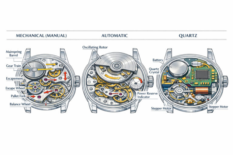 Watch Movements: Mechanical vs Automatic vs Quartz Guide